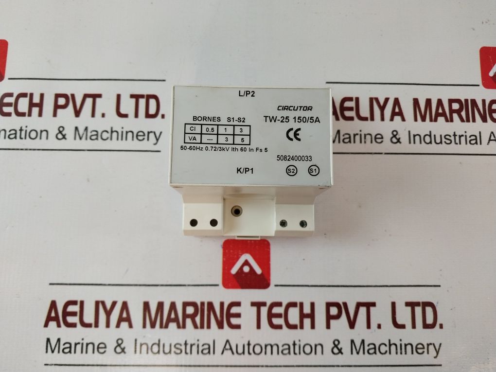 Circutor Tw-25 Current Transformer 150/5A – Aeliya Marine Tech