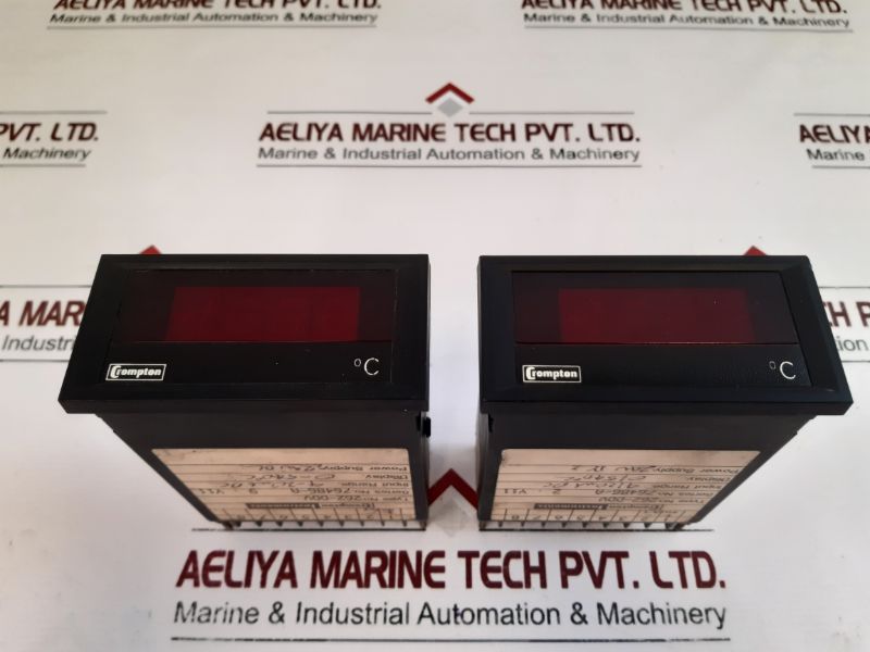Crompton 262-ddv Temperature Panel Meter 4/20 Ma Dc – Aeliya Marine Tech