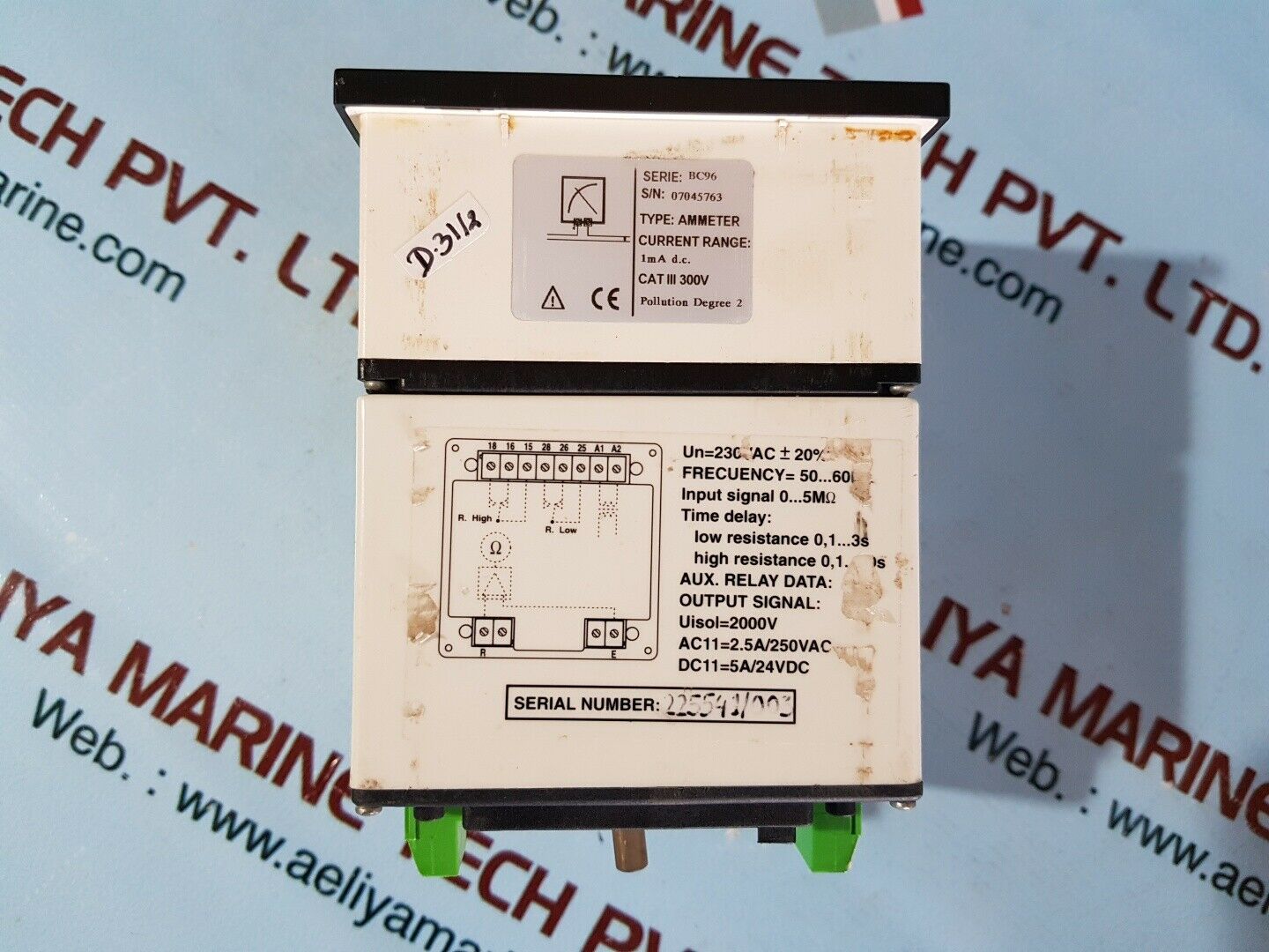 Circutor meg-1000 ohmmeter – Aeliya Marine Tech®