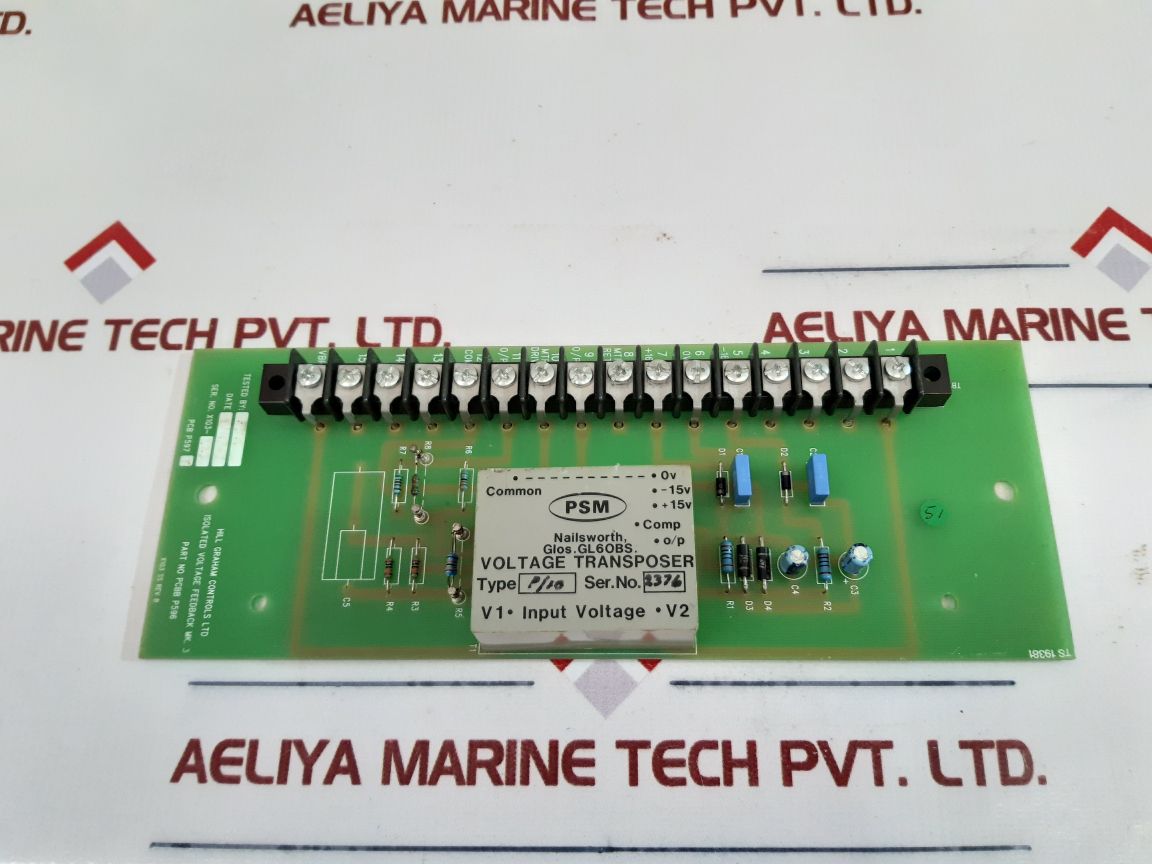 Hill Graham Controls Pcb P596 Isolated Voltage Mk.3 Pcb P597 T – Aeliya Marine Tech®