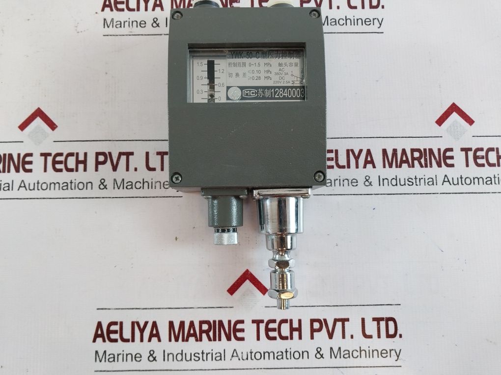 Jiangsu/Mc Ywk-50-c Pressure Control Switch 0~1.5 Mpa – Aeliya Marine Tech