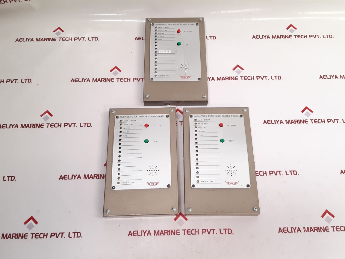 Jrcs Ext-200 Engineer’s Extension Alarm Panel used 5627 – Aeliya Marine Tech
