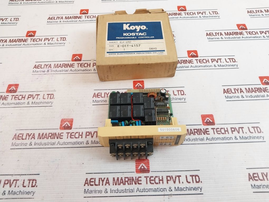 Koyo Electronics E-01T-4157 Relay Output Programmable Controller 7940589-1 – Aeliya Marine Tech ...