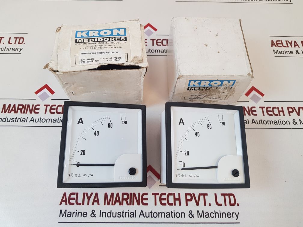 Kron Fm96Pc Ammeter 0 To 60/120 A – Aeliya Marine Tech