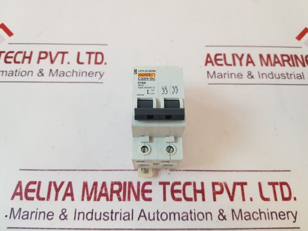 Merlin Gerin C32H-dc C16A Circuit Breaker – Aeliya Marine Tech