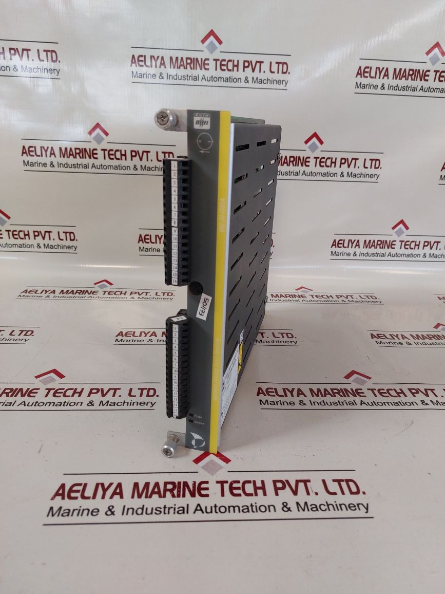 Metso Automation Iop301 Isolated Analog Input Module 69230I301A – Aeliya Marine Tech