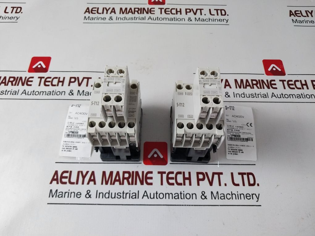 Mitsubishi Electric S-t12 With Ut-ax2 Auxiliary Contactors – Aeliya Marine Tech