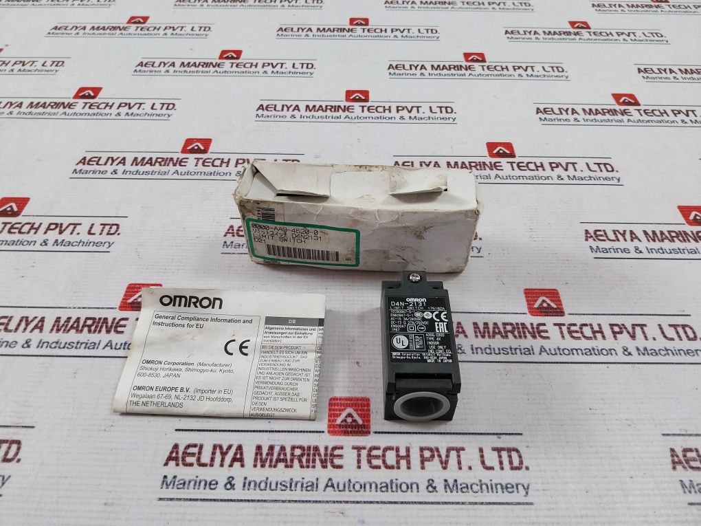 Omron D4N-2131 Limit Switch Type 4X – Aeliya Marine Tech®