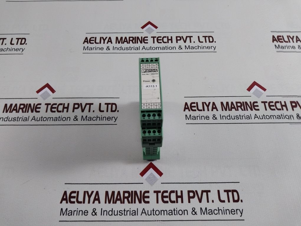 Phoenix Contact Psr-scp-24Uc/Urm/5X1/2X2 Safety Relay 2963747 – Aeliya Marine Tech