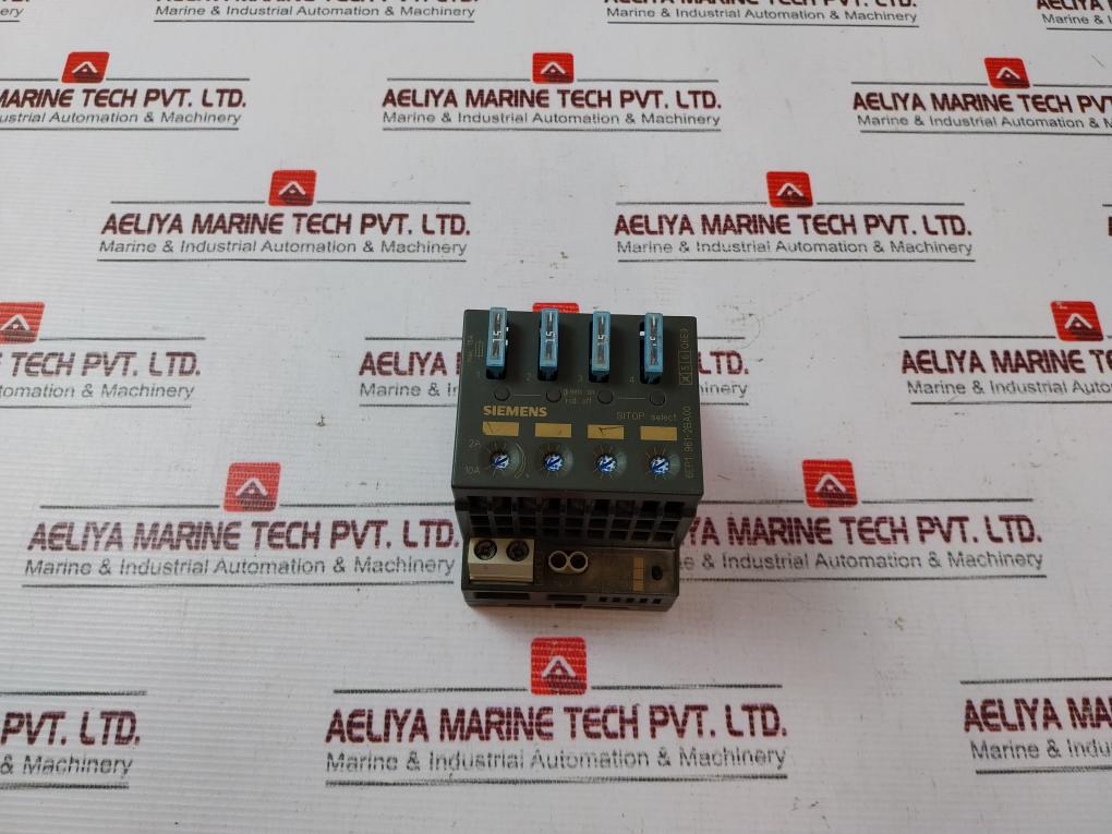 Siemens 6Ep1 961-2Ba00 Sitop Select Diagnostics Module Dc 24V/40A – Aeliya Marine Tech