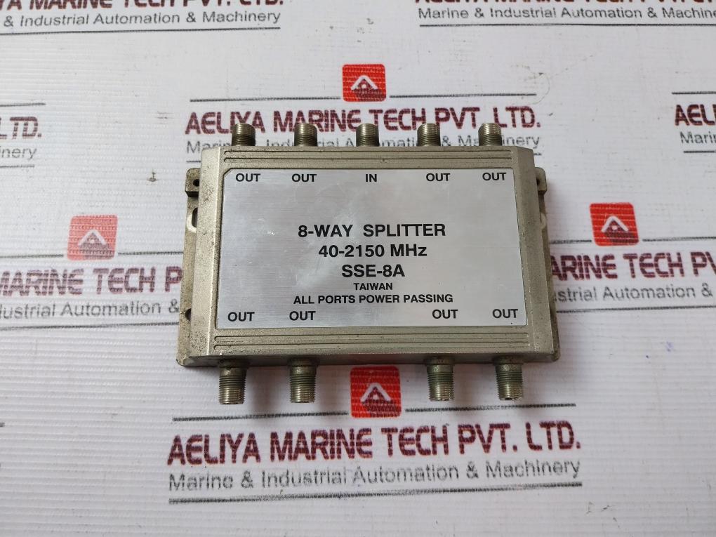 Sse-8A 8-way Splitter 40-2150 Mhz – Aeliya Marine Tech