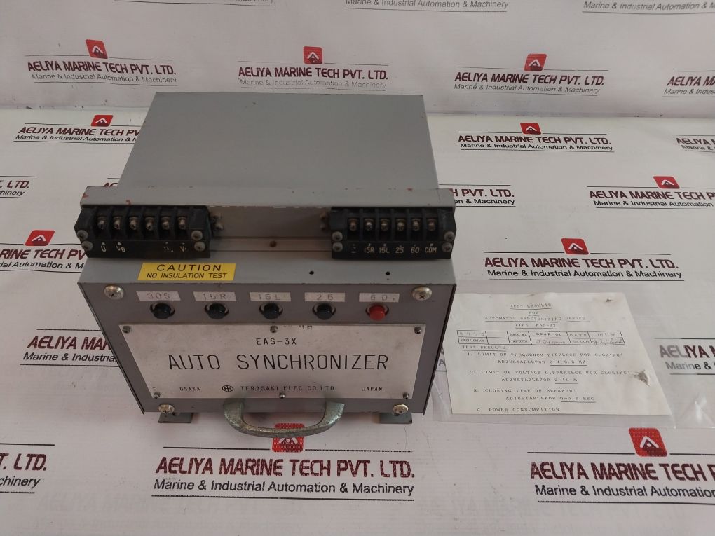Terasaki Electric Eas-3X Automatic Synchronizing Device – Aeliya Marine Tech