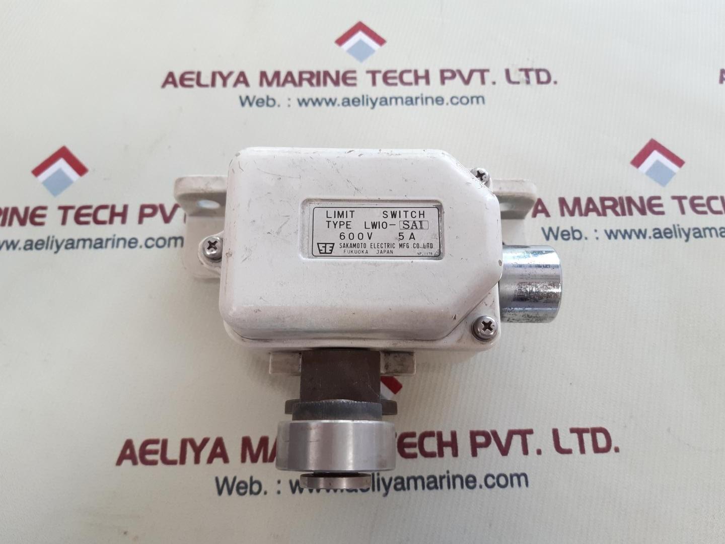Sakamoto lwio-sa1 limit switch 600v 5a – Aeliya Marine Tech