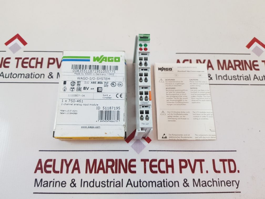 Wago 750-461 input module with box – Aeliya Marine Tech