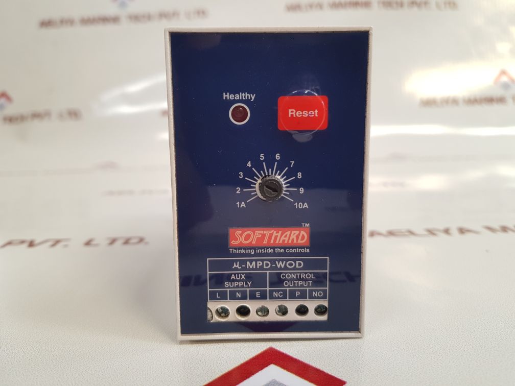 Softhard Mpd-wod Motor Protection Relay – Aeliya Marine Tech