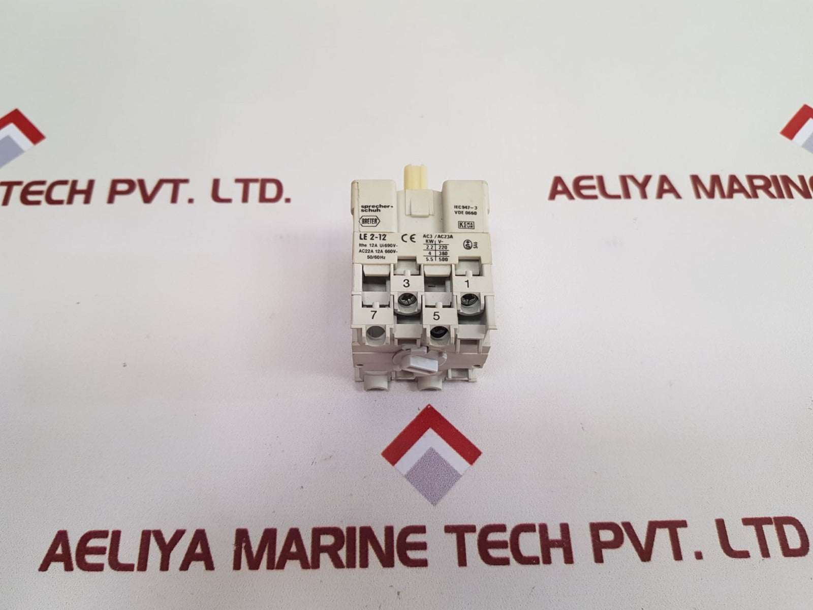 Sprecher + Schuh Le2-12 Rotary Cam Switch – Aeliya Marine Tech