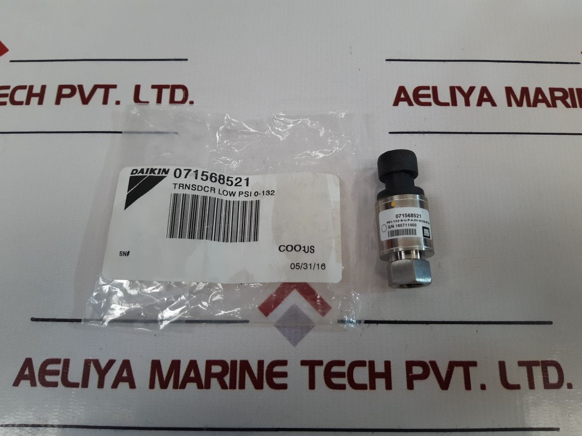 Daikin 071568521 Low Pressure Transducer – Aeliya Marine Tech