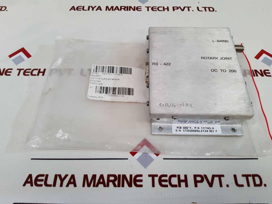 Seatel-117168-6 modem assembly 3 ch 75 ohm – Aeliya Marine Tech