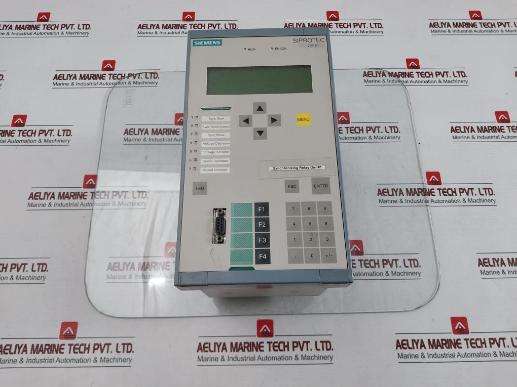 7Ve6110-5Eb92-0Da0/Dd Synchronizing Relay Paralleling Device Brand Sie ...