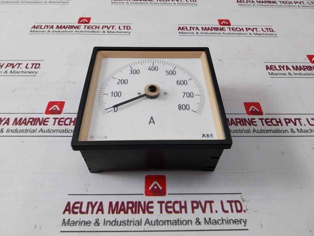 Abb 0-800 A Ammeter 1.5 - Aeliya Marine Tech
