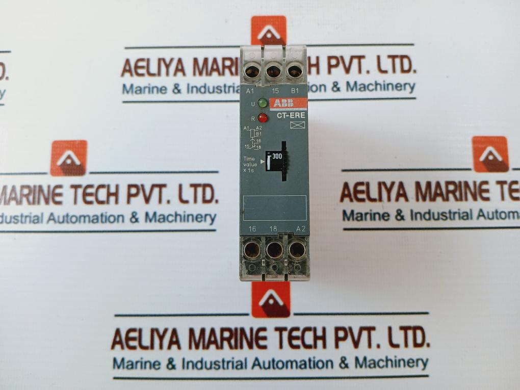 ABB CT-ERE On Delay Time Relay 300V – Aeliya Marine Tech
