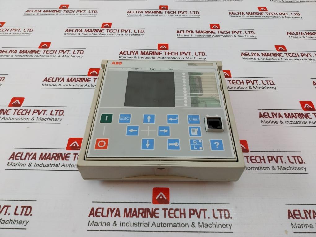 Abb Dis0012 Lhmi Large Iec Aluminum Front Touch Panel 94V-0 2Raa005579 ...