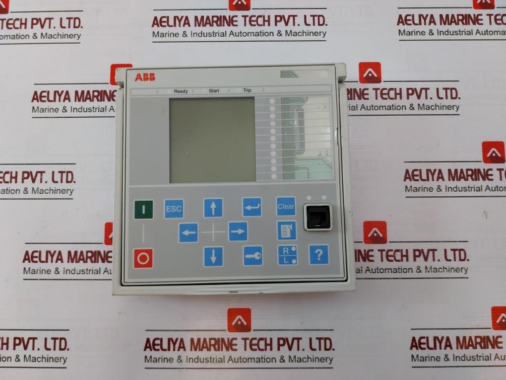 Abb Dis0012 Lhmi Large Iec Aluminum Front Touch Panel Rev M 2Raa005579 ...