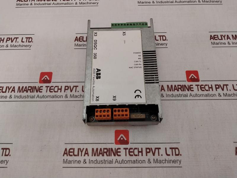 Abb Dsqc 350 Flexible Automation Remote I/O Module 3Hne 00025-1/13 ...