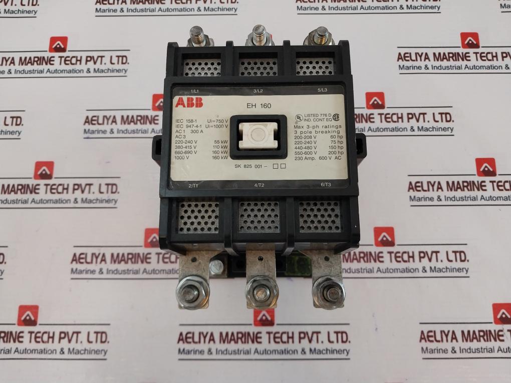 Abb Eh 160 Contactor 300A 750V – Aeliya Marine Tech
