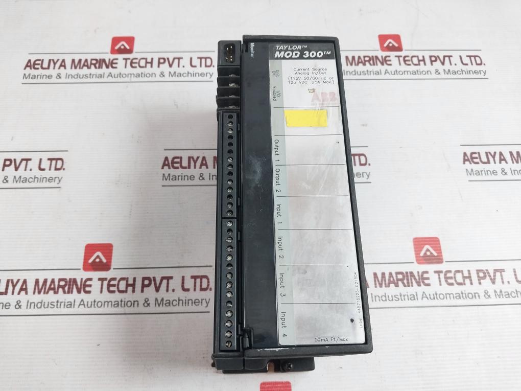 Abb Mod 300 Distributed Control System (Dcs) 15V 50/60Hz 125Vdc 25A Ma ...