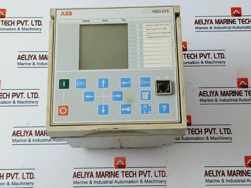 Abb Red615E_D Line Diff. Protection And Control Relay Red 615 50/60 Hz ...