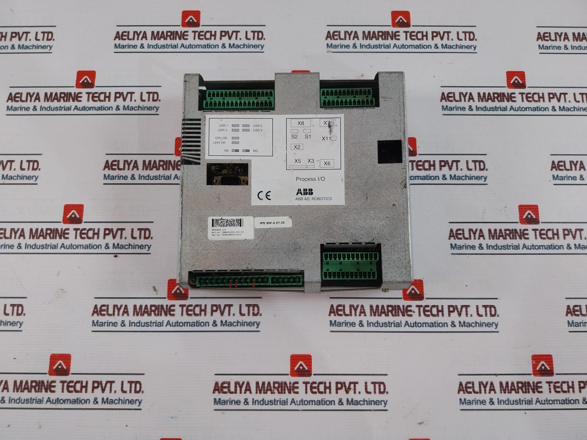 Abb Robotics 3Hna001625-001/00 Process I/O Interface Module +24V ...