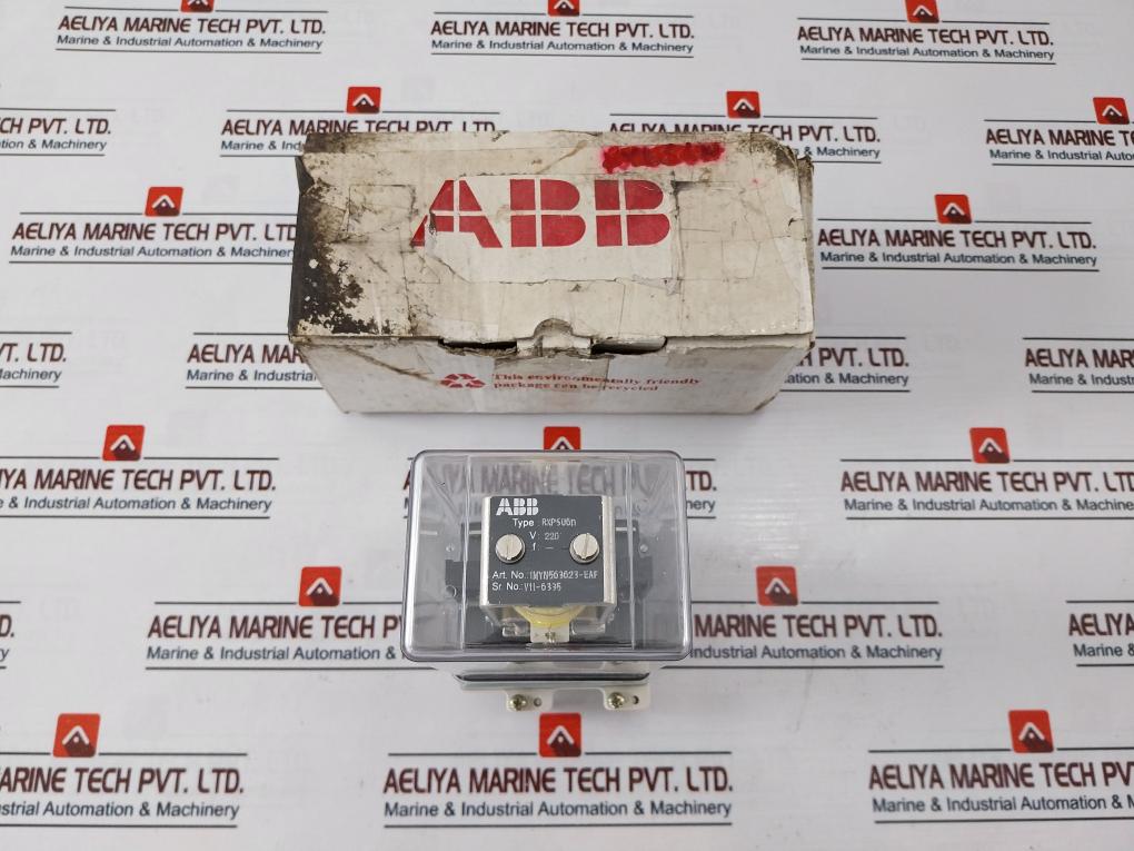 Abb Rxpsu6N High Speed Tripping Relay 220V – Aeliya Marine Tech