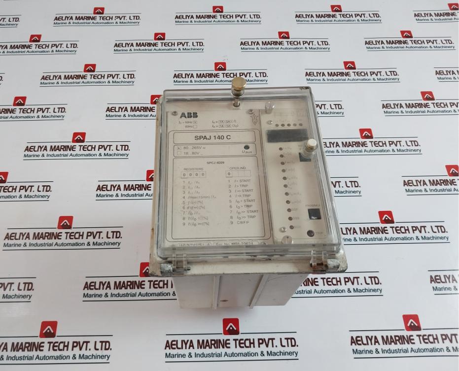 ABB SPAJ140C Overcurrent and Earth-Fault Relay 80-265VAC/DC – Aeliya Marine Tech
