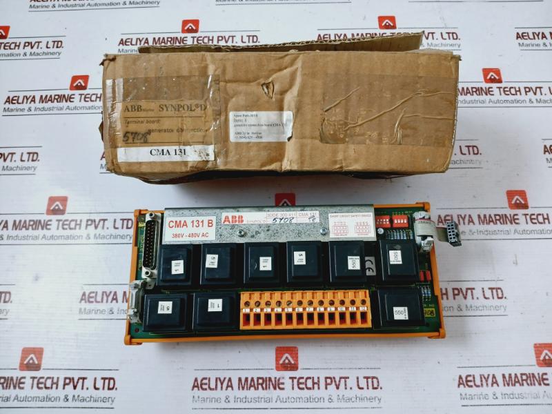Abb Synpol D Cma 131 B Servo-motor Drive Encoder Module 380v-480v Ac ...