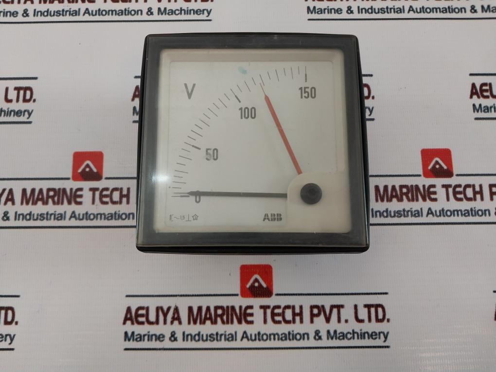 Abb Voltmeter 0-150V – Aeliya Marine Tech