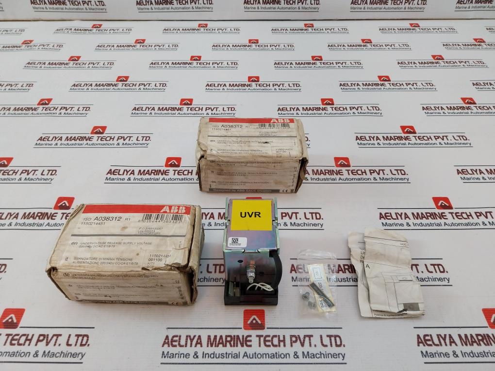 Abb Yu-1Sda038312R1 Under Voltage Release 50/60Hz – Aeliya Marine Tech®