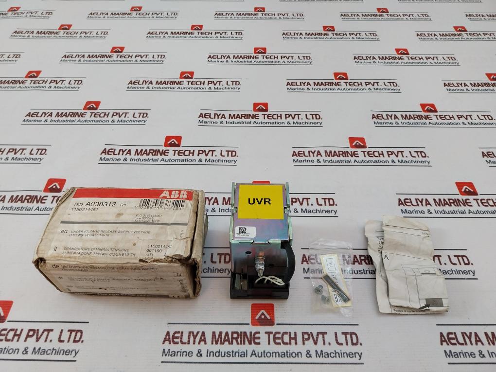 Abb Yu-1Sda038312R1 Under Voltage Release 50/60Hz – Aeliya Marine Tech