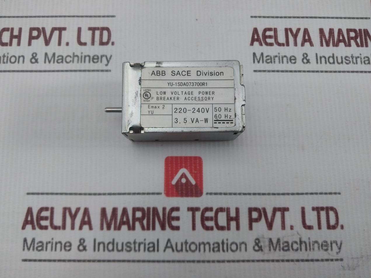 Abb Yu-1Sda073700R1 Low Voltage Power Breaker Accessory 50/60Hz ...