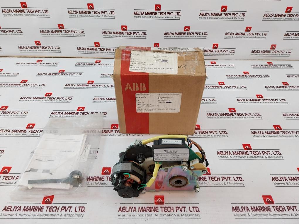 Abb 1Sda038323R1 Geared Motor Device 110-130V – Aeliya Marine Tech