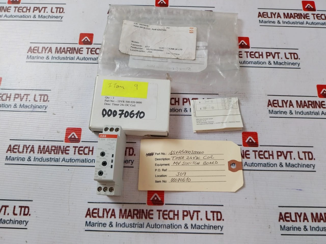 Abb Ct-mfd Multifunction Time Relay 1Svr500020R0000 0.05 S-100 H ...