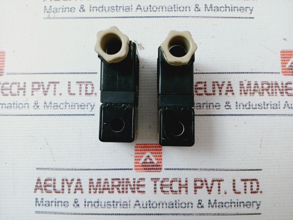 Abex Mead M 11-024-001 Connector Port Pneumatic Solenoid Valve Coil ...