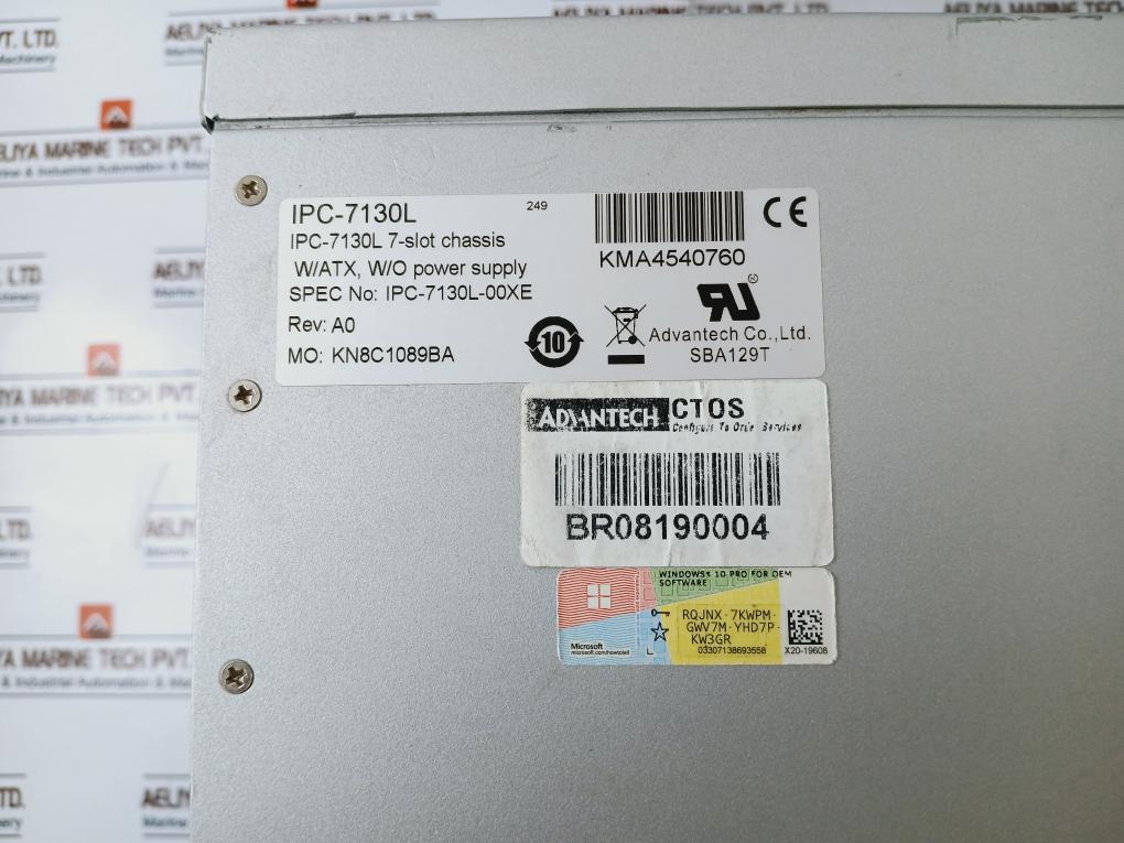 Advantech Ipc-7130L-00Xe 7-slot Chassis With Atx Motherboard W/O Power ...