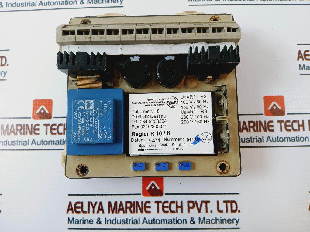 Aem R 10/K Automatic Voltage Regulator B9412005 – Aeliya Marine Tech