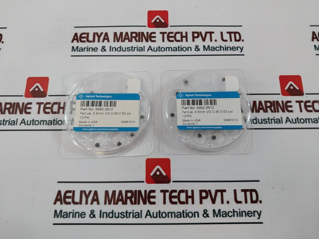 Agilent Technologies 5062-3512 Capillary Column Ferrule (1 Packet = 10 ...