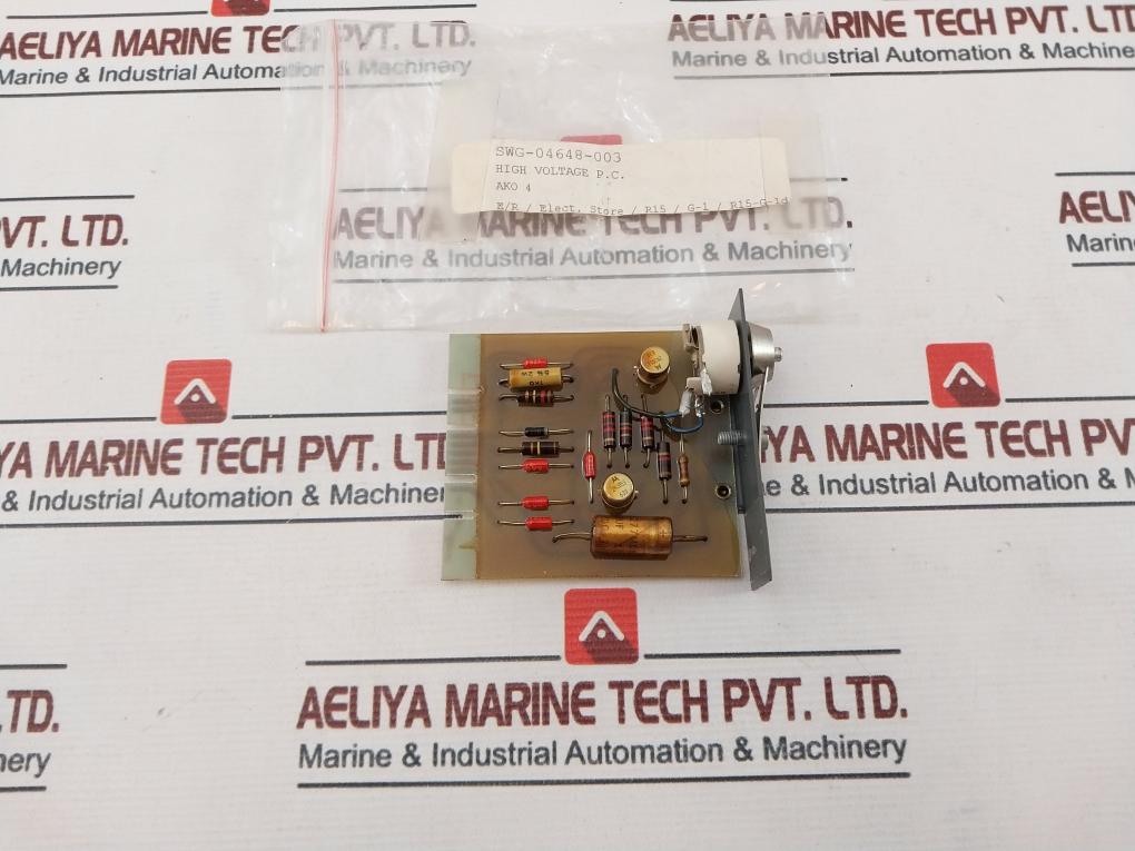 Ako-4 High Voltage P.C. Printed Circuit Board – Aeliya Marine Tech