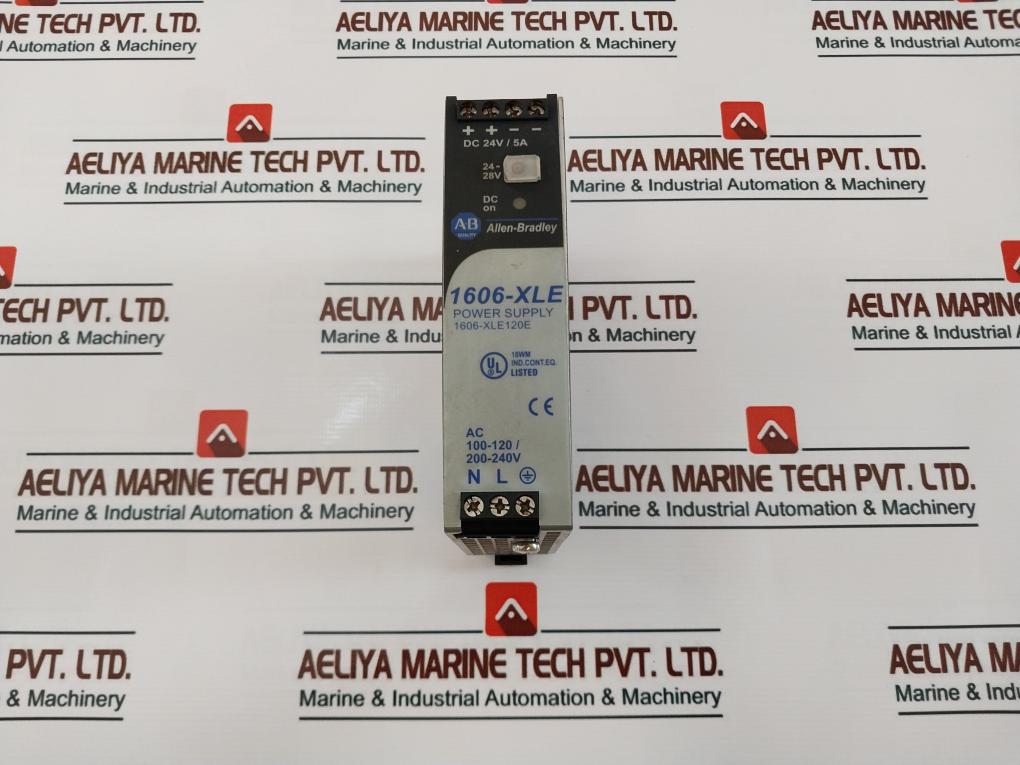 Allen-bradley 1606-xle120E 1 Phase Power Supply Ac100-120/200-240V Dc2 ...