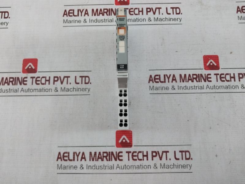 Allen-bradley 1734-ie2V Ser C Analog Voltage Input Module 5Vdc 75Ma 17 ...