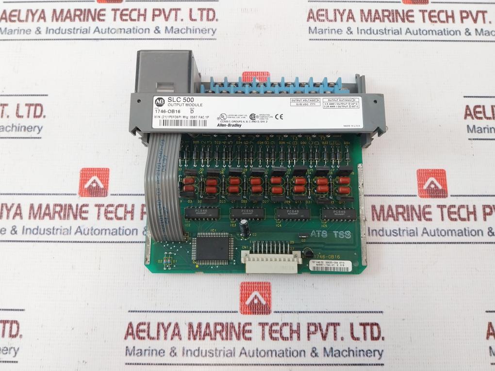 Allen-bradley 1746-ob16 Output Module 10.50 Vdc – Aeliya Marine Tech