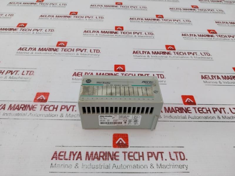 Allen-bradley 1794-ob16 Flex I/O Dc Output Module Rev A01 96221875 24 ...